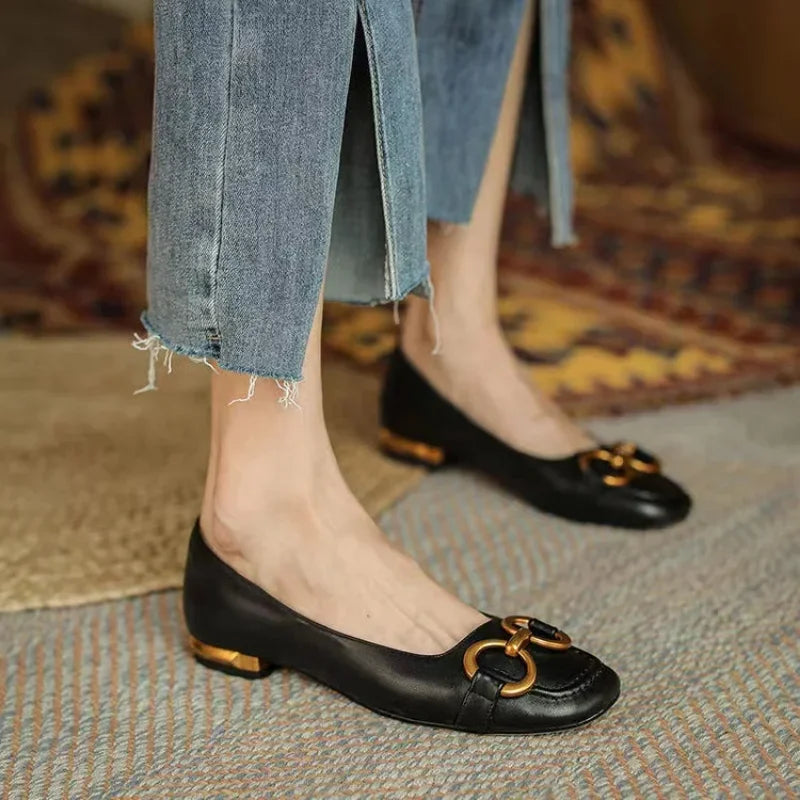 Mathilda Low Heeled Sandals – Gentle Steps